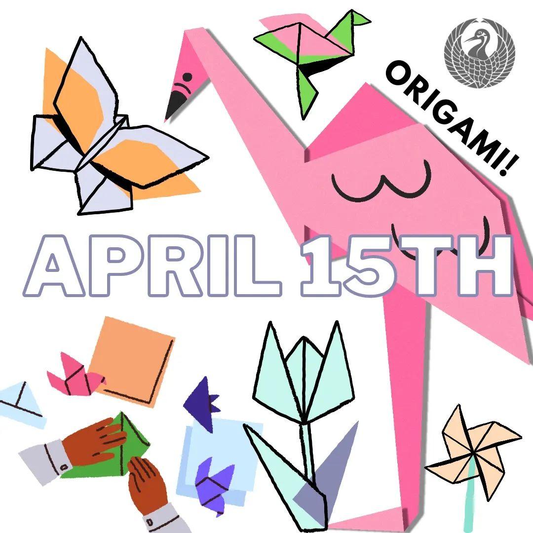 ORIGAMI with Ty Yamamoto of the Japanese Culture Center (Completed ...